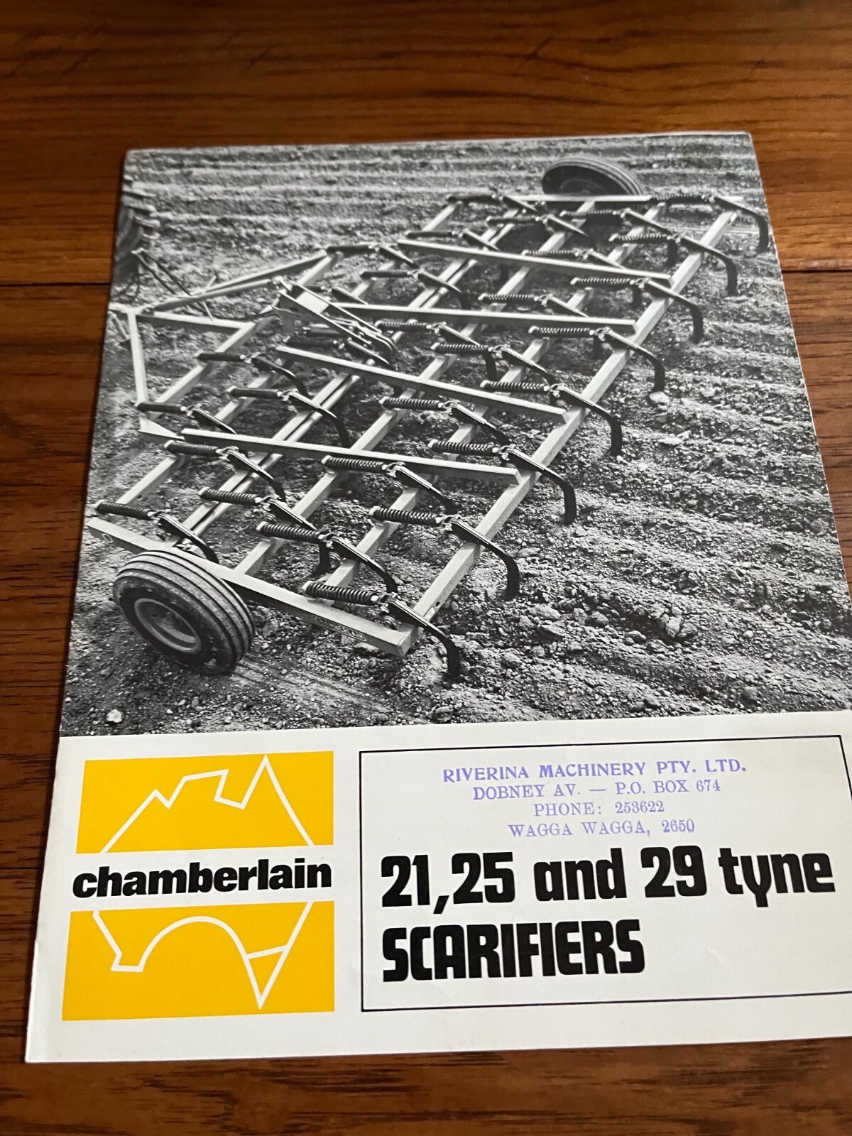 Chamberlain 21 25 29 Harrow Brochure FCCA | eBay