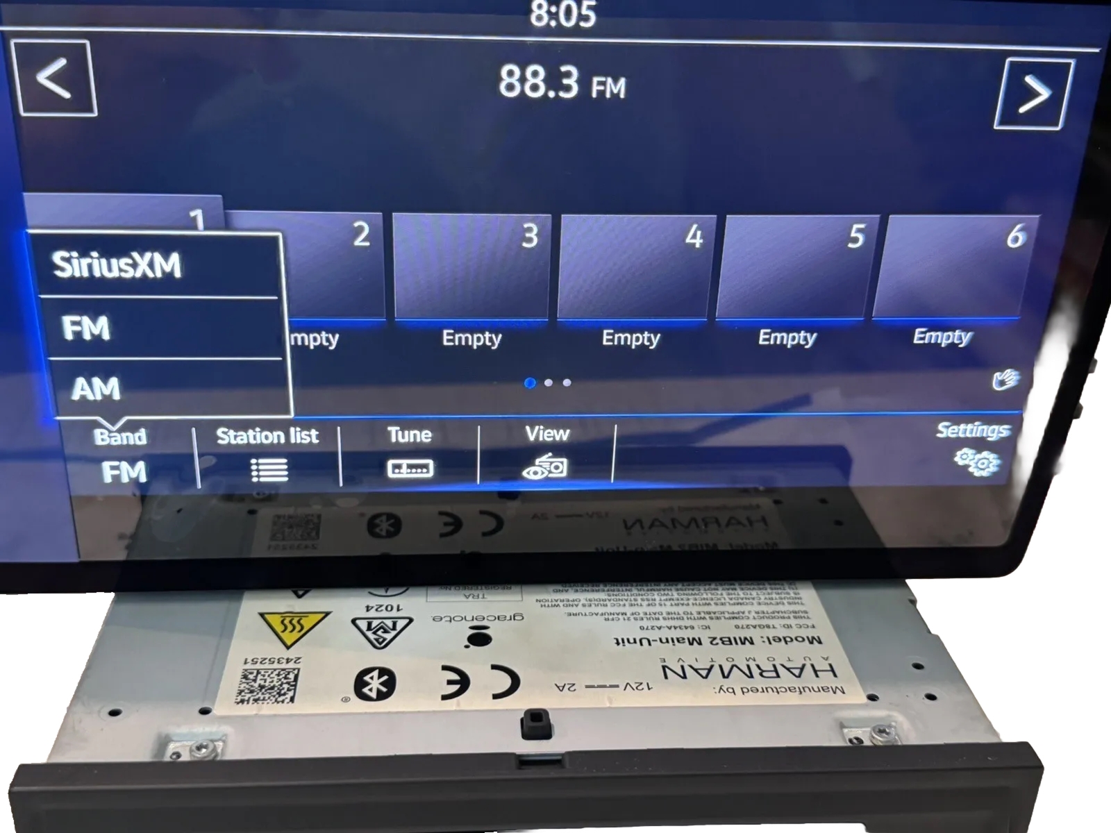 VW Golf R Gti Harman Discover Pro MIB2.5 Radio Receiver Cd Player 9.2 ...