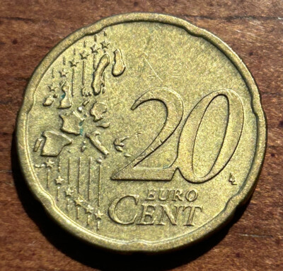 2002 Germany 20 Cent Euro Coin with letter *A*. Collectors Coin | eBay