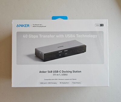 Anker 568 USB-C Docking Station (11-in-1, USB4) A8399 ** BRAND NEW ...