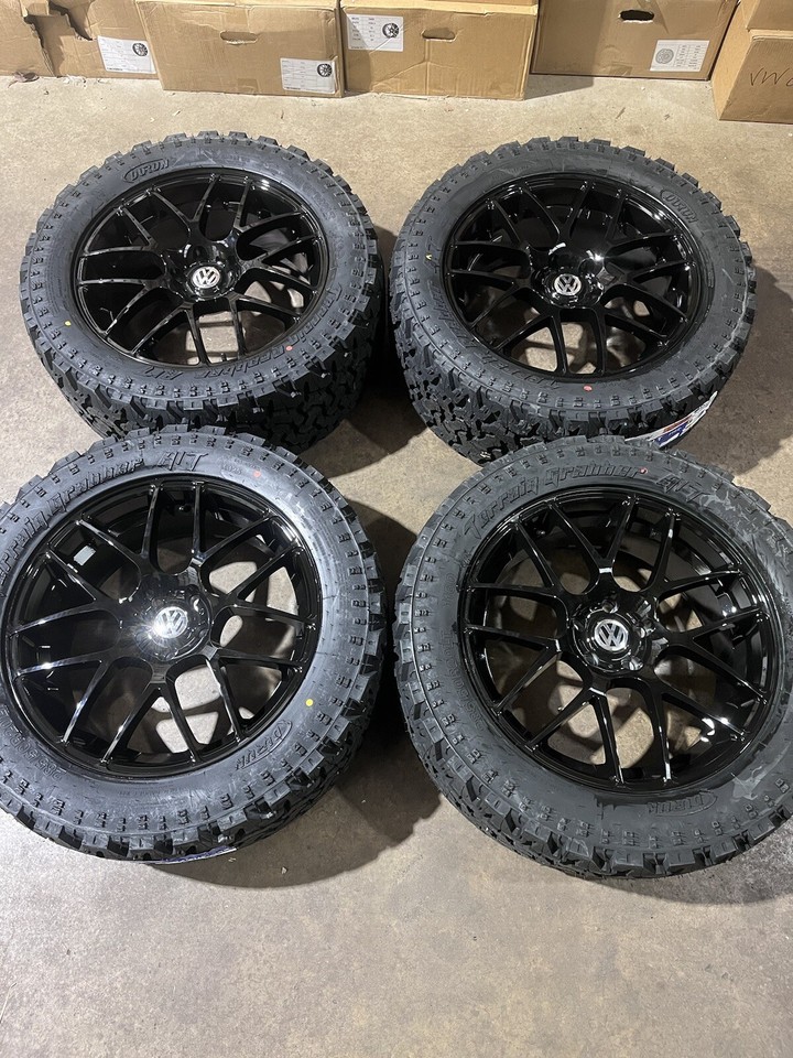 Brand new set of 20” alloy wheels and all terrain tyres Fits Vw Amarok ...