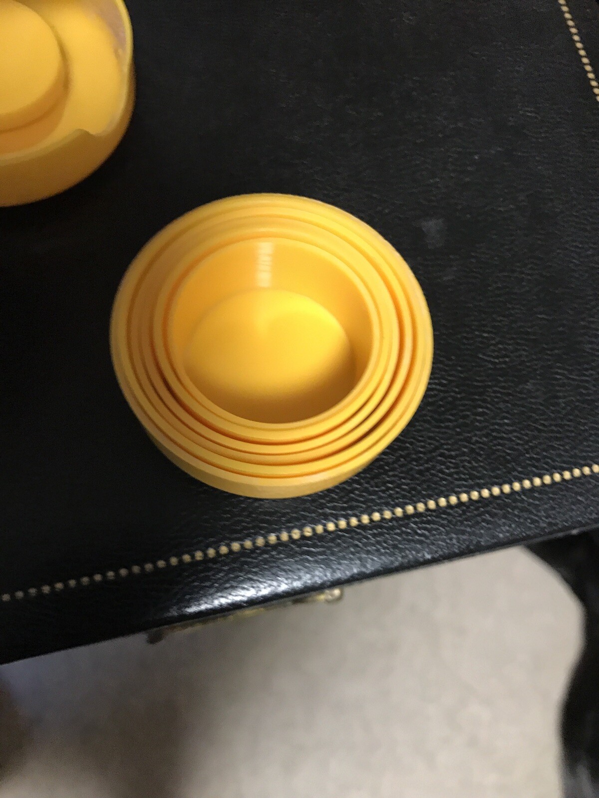 Travel Cup Folding Vintage NOS 1985 Duray Collapse Cup Pill Box Plastic ...