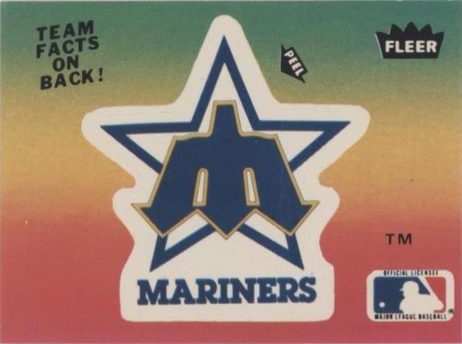 1984 Fleer - Team Stickers Inserts Seattle Mariners Logo for sale ...
