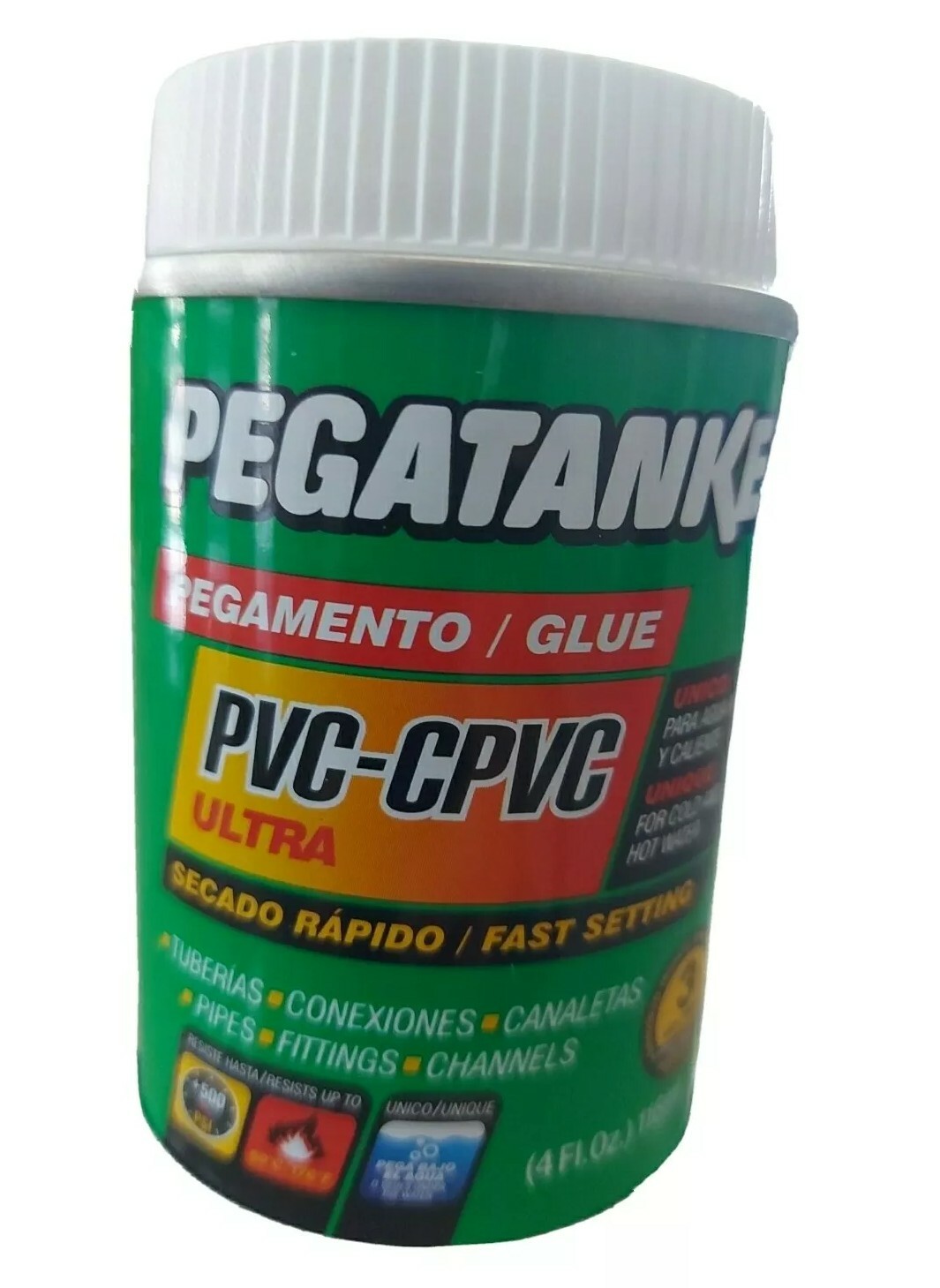 PEGATANKE CLEAR PVC GLUE CPVC ULTRA FAST SETTING UNDER WATER OR DRY ...