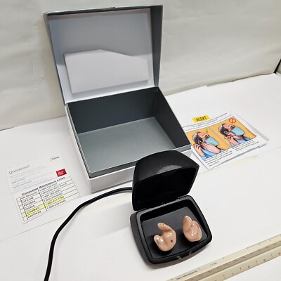 Starkey Hearing Aids with Charging Case and Cable | eBay