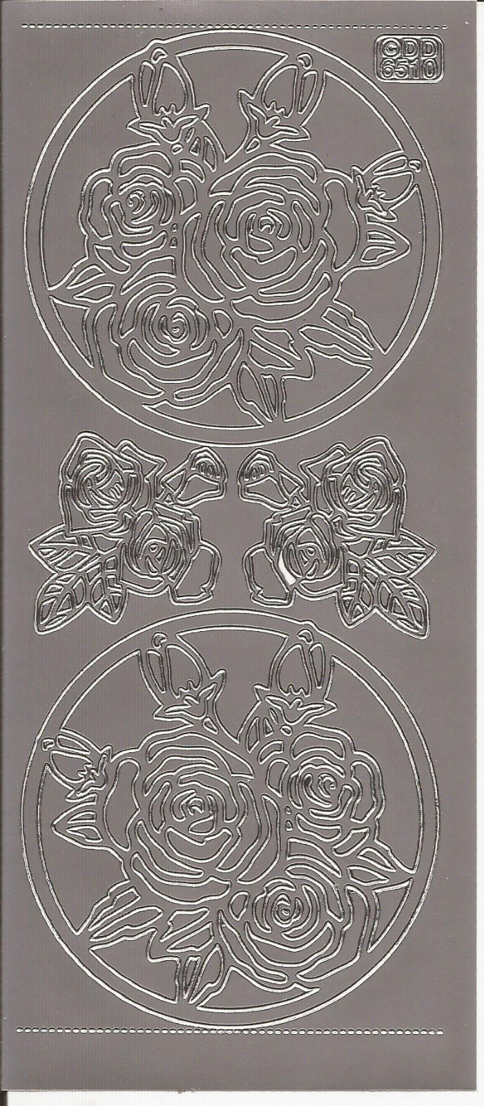 Peel Offs - Flowers - Colourful stickers for card-making BOGOF | eBay