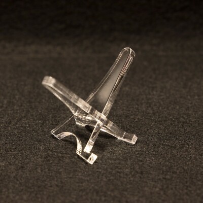 Clear Acrylic Medals Collectable Coins Large Display Stand Easel Show ...