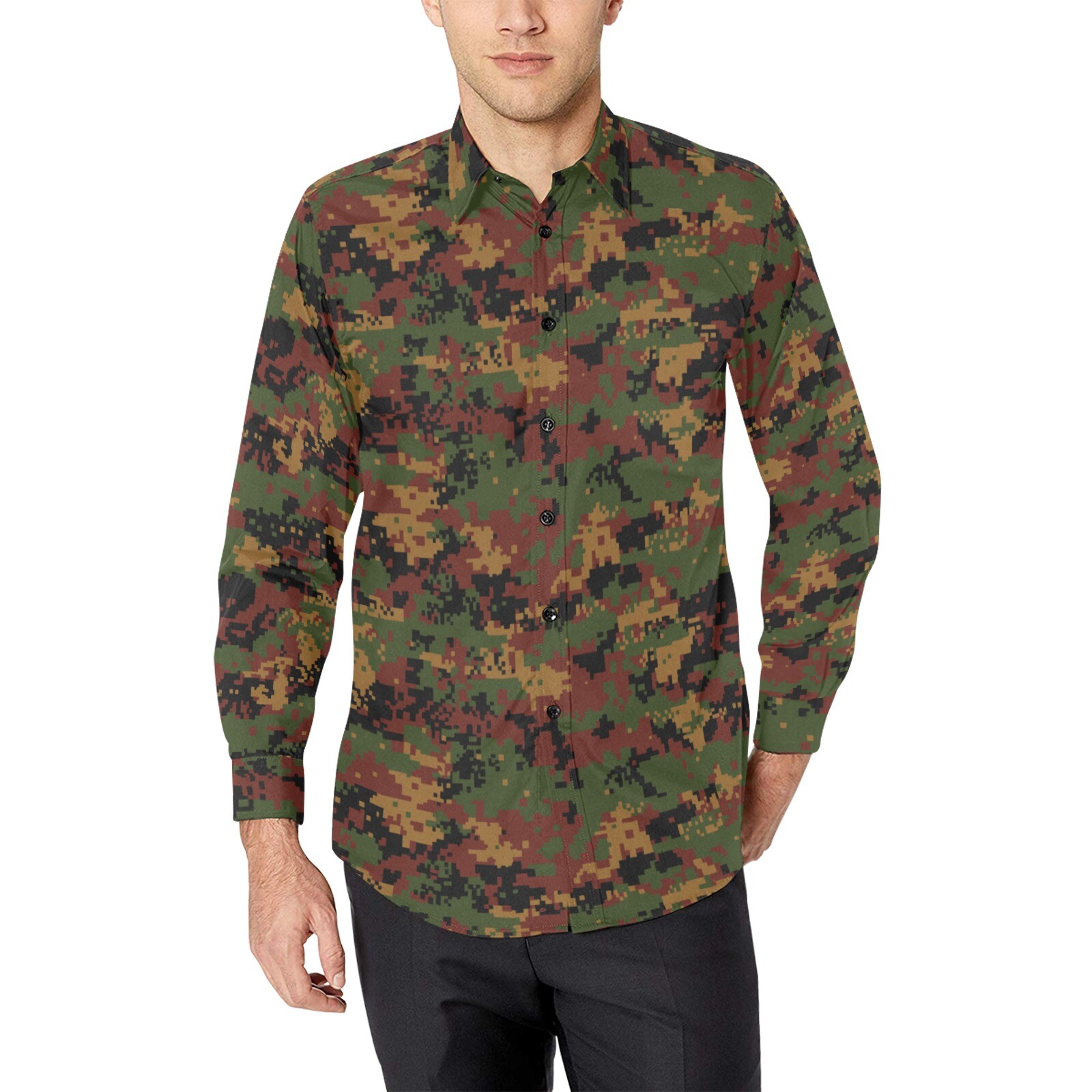 Myanmar Burma army digipat 2016 Dress Shirt Without Pocket | eBay