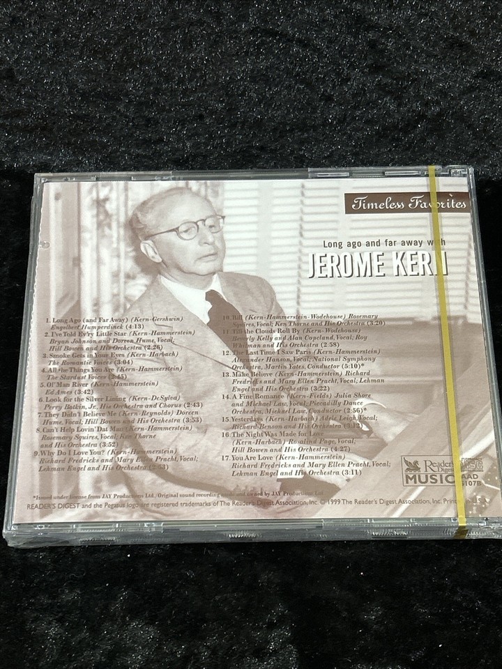 Timeless Favorites: Long Ago And Far Away - Jerome Kern CD Readers ...
