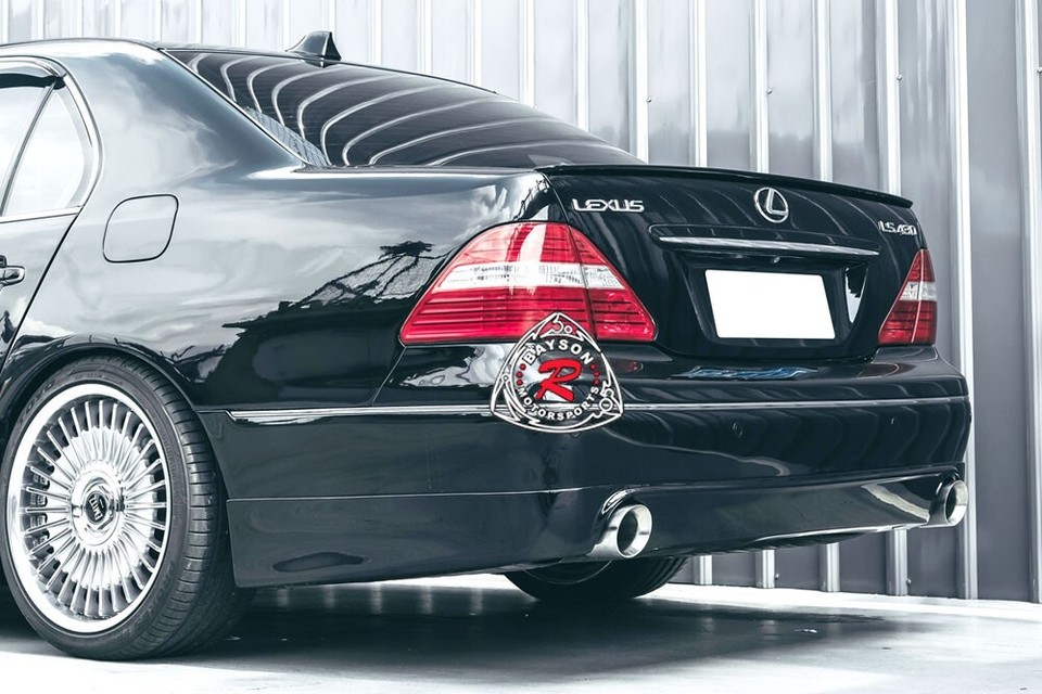 Fits 04-06 Lexus LS430 C-Style Rear Lip (Polyurethane) | eBay