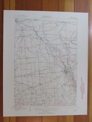 Malone New York 1957 Original Vintage USGS Topo Map | eBay