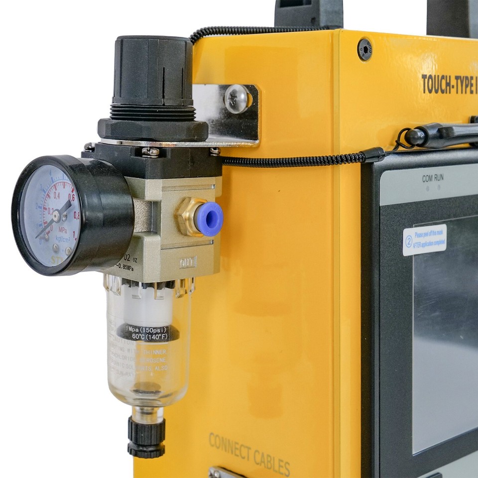 SFX Portable Pneumatic Dot Peen Marking Machine Engraving Area 120*50mm ...