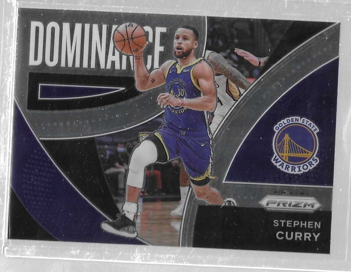 Stephen Curry 21-22 Panini Prizm Dominance Insert Warriors NBA! | eBay