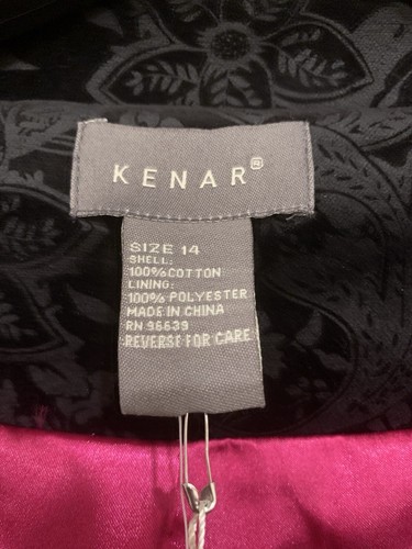 Kenar Women's Black Dressy Blazer Jacket Long Sleeve Size 14 | eBay