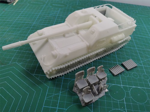 3d Printed 1/35 Soviet Object 263 Tank Destroyer Unpainted Unassembled ...