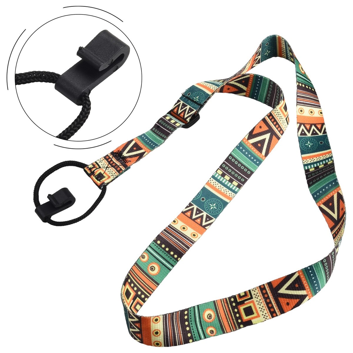 Ukulele Straps Types Adjustable Cotton Ukulele Strap Non Drilling