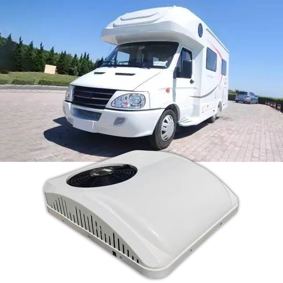 12v RV Air Conditioner Electric Rooftop AC Unit Fit Motorhome Trailer ...