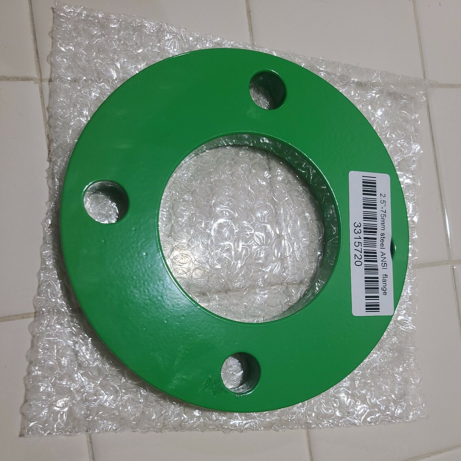 Aquatherm Socket Weld Stainless Steel Flange Ring Green 150 Lb. 2-1/2 ...