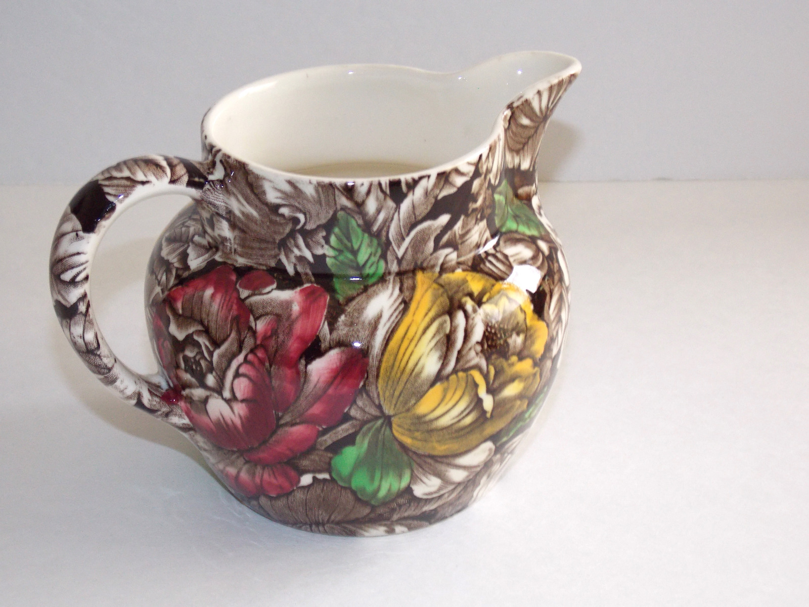 MYOTT - Vintage Floral Pitcher - "BERMUDA" Pattern - Made in England | eBay