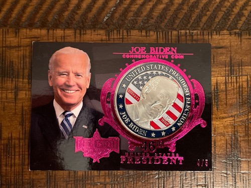 2023 DECISION JOE BIDEN COMMEMORATIVE COIN 46TH U.S. PRESIDENT CARD 4/5 ...