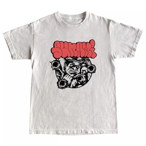 Sunami Band Collection Gift For Fan Short Sleeve S to 5XL White T-shirt ...