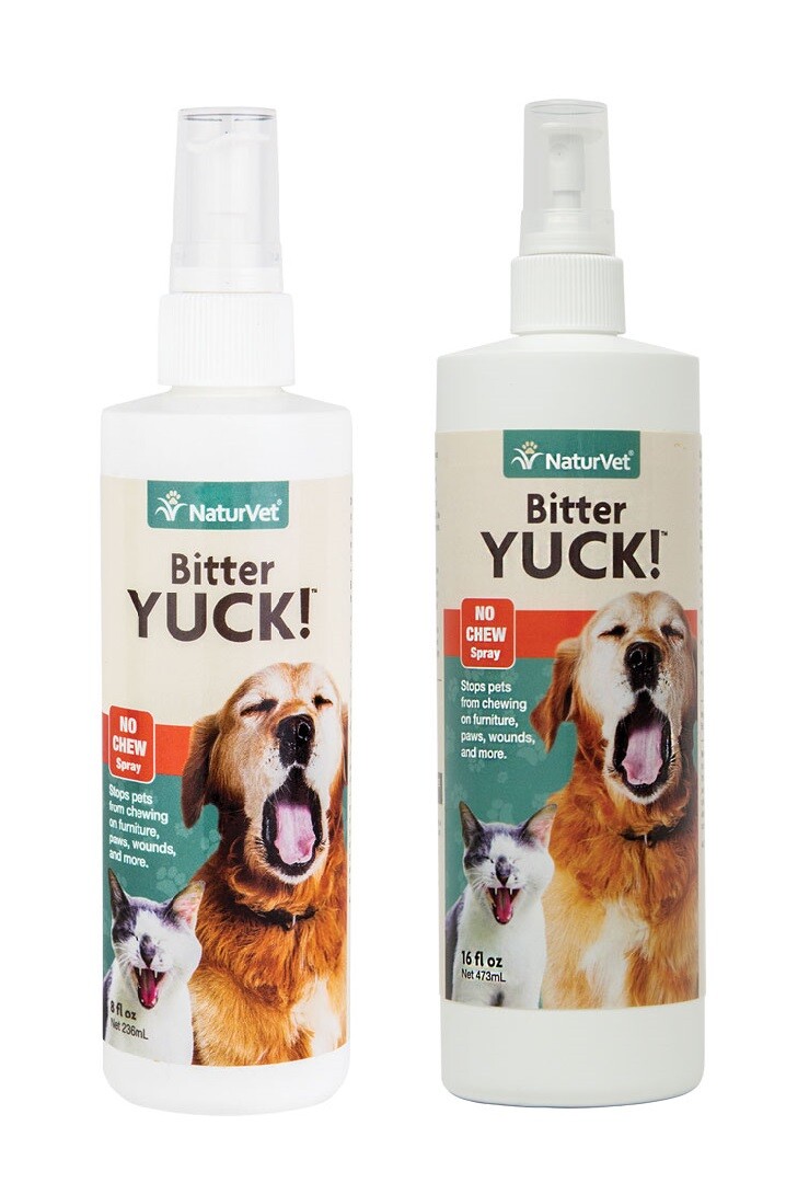Bitter Yuck Pet Chewing Deterrent Spray Behavior Training Puppy Dog 8oz ...