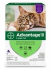 Bayer Advantage II for Large Cats (9 lbs and Over) - 6 Doses ...