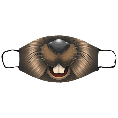 Small Beaver Face Mask | eBay