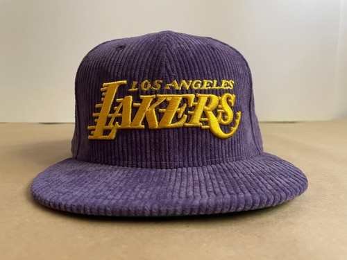 LA Lakers x Proper x New Era 9FIFTY Corduroy Purple UV Retro Snapback ...