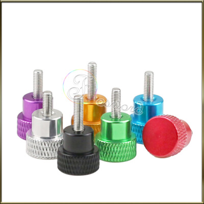 3mm 4mm 5mm 6mm 8mm Aluminium+Stainless Knurled Thumb Screw Hand Grip ...