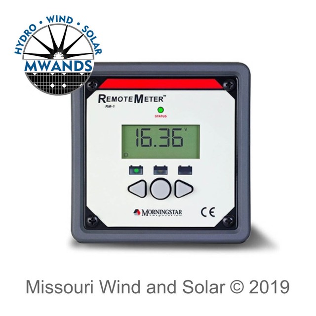 Morningstar RM1 Remote Meter for Sunsaver-mppt Sunsaver-duo and ...