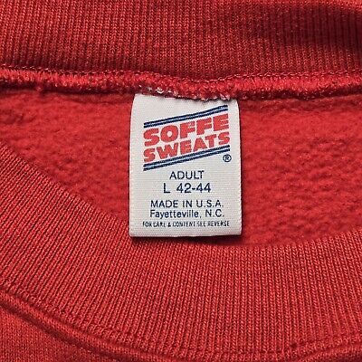 Vintage knit Soffe Sweats North Carolina NC State Sweatshirt Vintage knit Soffe Sweats North Carolina NC State Sweatshirt