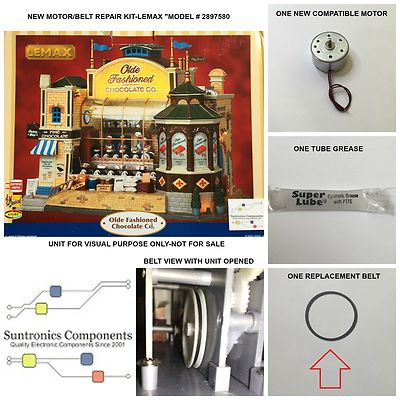 LEMAX OLDE FASHIONED CHOCOLATE CO- REPLACEMENT PARTS-MOTOR/BELT- REPAIR ...