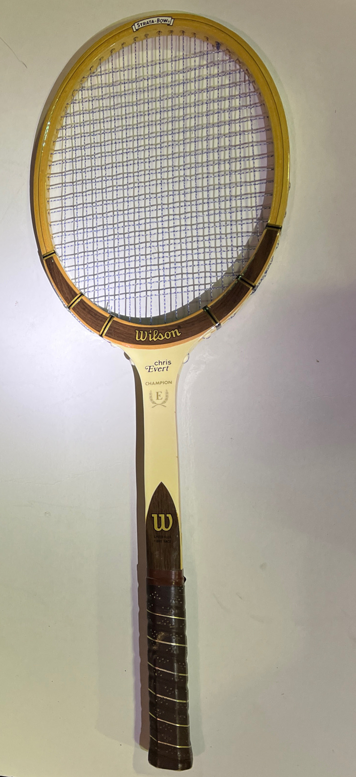 Wilson Chris Evert Champion Vintage Wood Racket Vintage Racquet Tennis ...