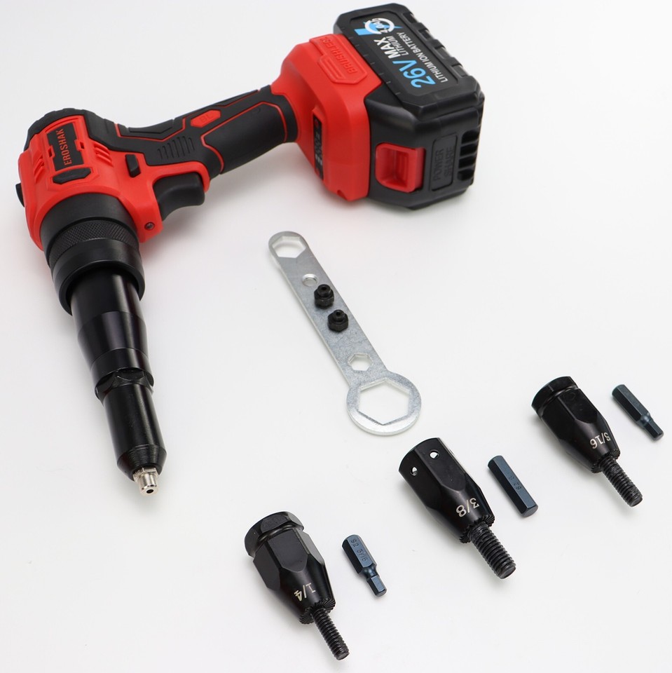 Cordless Pop Rivet Tool Rivet Nut Gun Rivnut Setting Nut Setter Blind ...