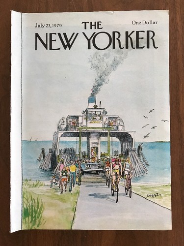 1979 July 23 The New Yorker Magazine Ferry | eBay