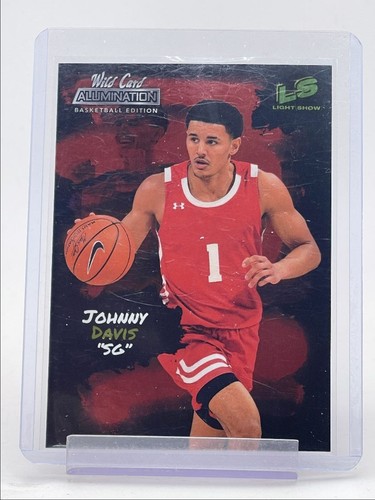 JOHNNY DAVIS 2022-23 WILD CARD ALUMINATION BASKETBALL LIGHT SHOW Q4081 ...