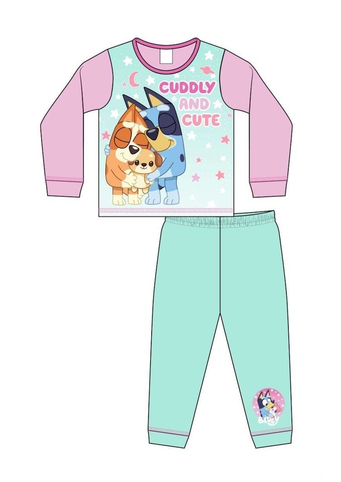 Bluey pyjamas girls boys Christmas XMAS nightwear sleepwear | eBay UK