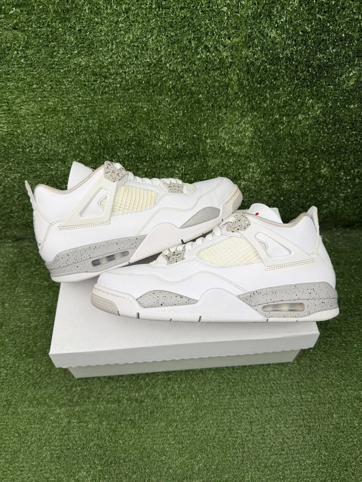 Jordan 4 Retro Mid White Oreo for Sale | Authenticity Guaranteed | eBay