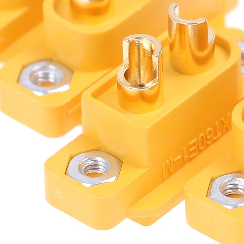 5Pcs Connector Plug XT60E1-M XT60 Male DIY Plug For Aircraft Helicopter ...