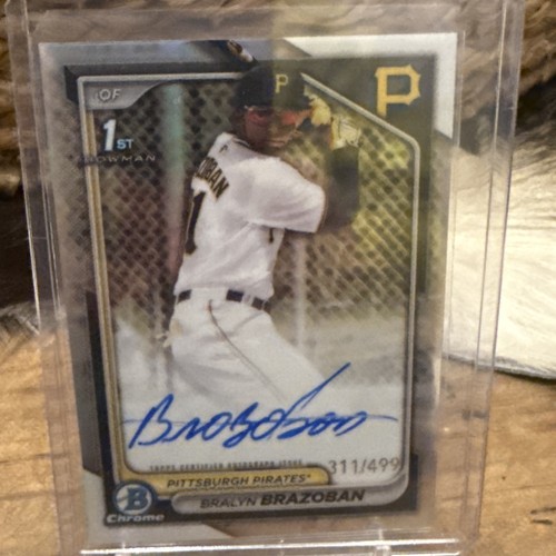 2024 Bowman Chrome - Bralyn Brazoban 1st Bowman Auto Refractor /499 | eBay