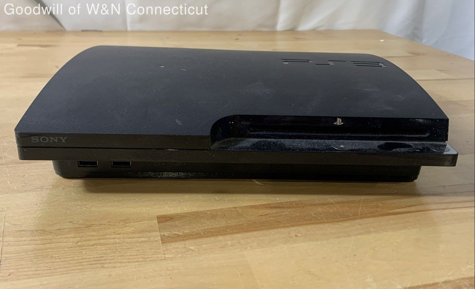 Sony PlayStation 3 PS3 Slim Black Video Game Console - Console Only | eBay