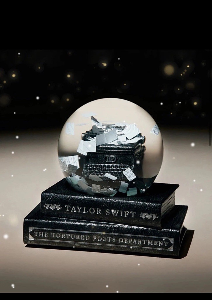 In Hand!NEW Taylor Swift The Tortured Poets Department Snowglobe TTPD ...