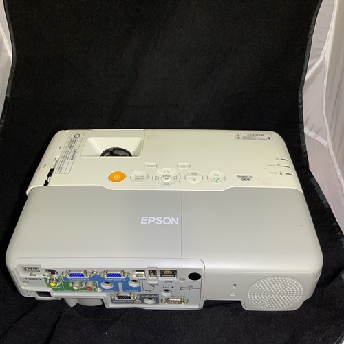 Epson Powerlite H384A 2700 Lumens WXGA HDMI VGA Projector 126 Hours w ...