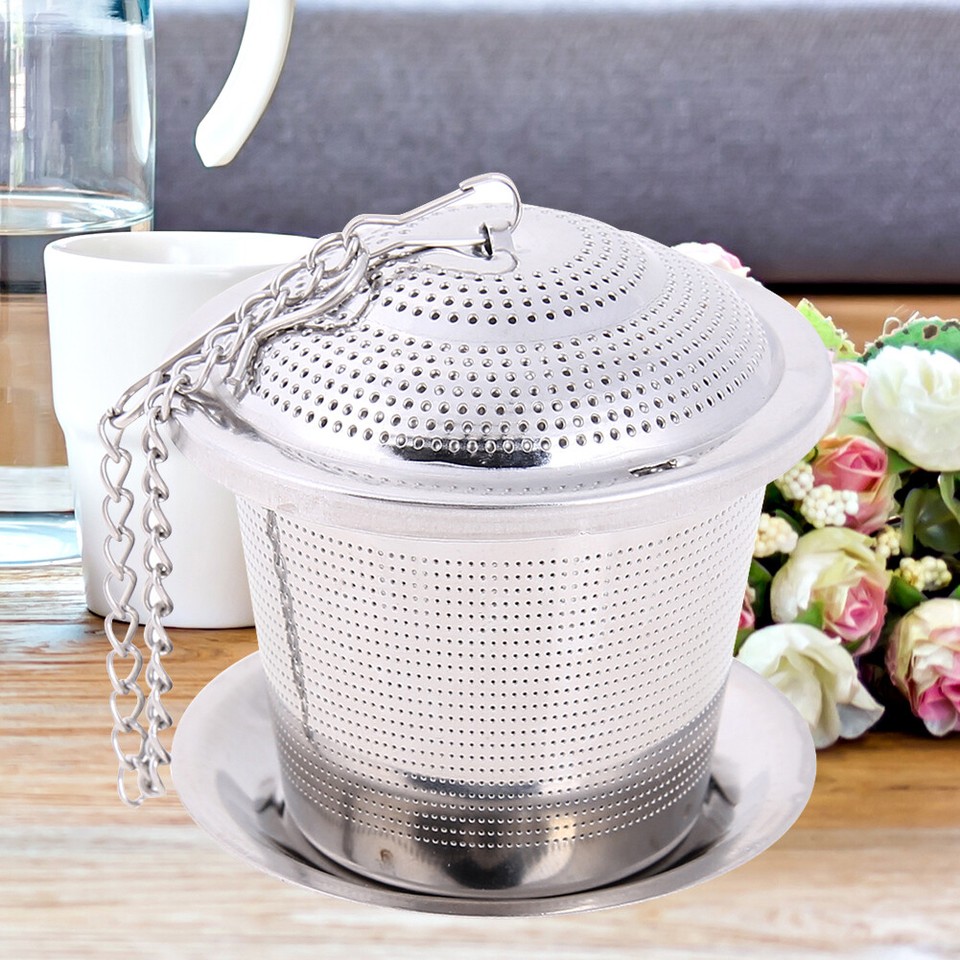 Stainless Steel Tea Infuser Extra Fine Tea Diffuser Multi-Function for ...