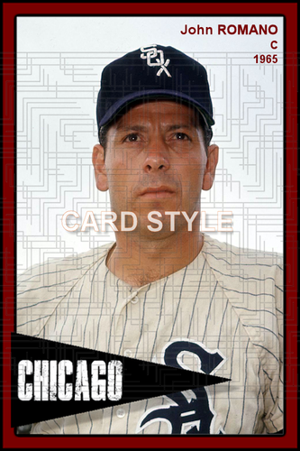 John Romano - 1965 Chicago White Sox - choose a size - full color print ...