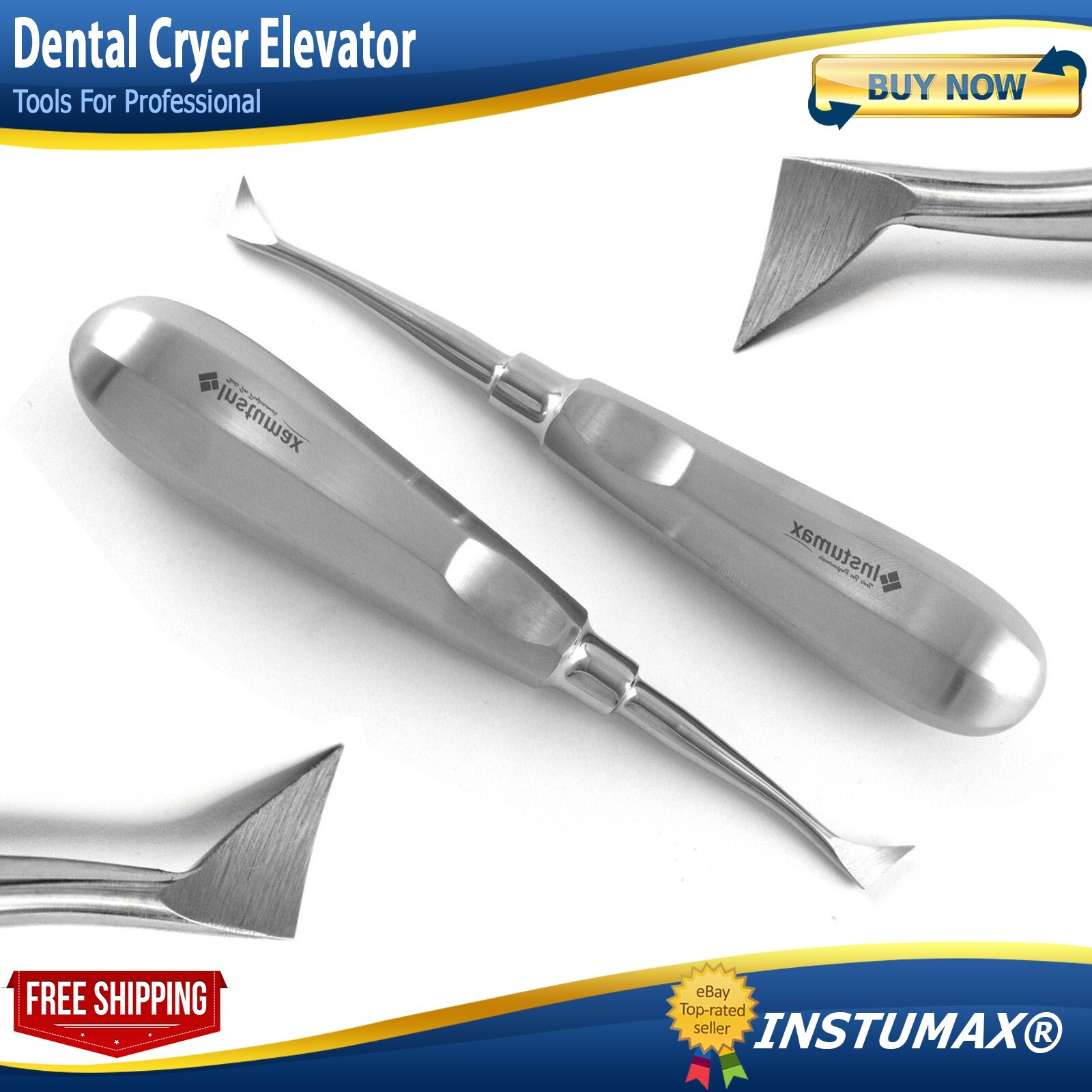 Dental Oral Surgery Root Elevators Kit Coupland Luxation Luxating Elevator Cryer | eBay
