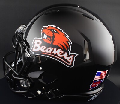 OREGON STATE BEAVERS NCAA Riddell Speed Full Size AUTHENTIC Football ...