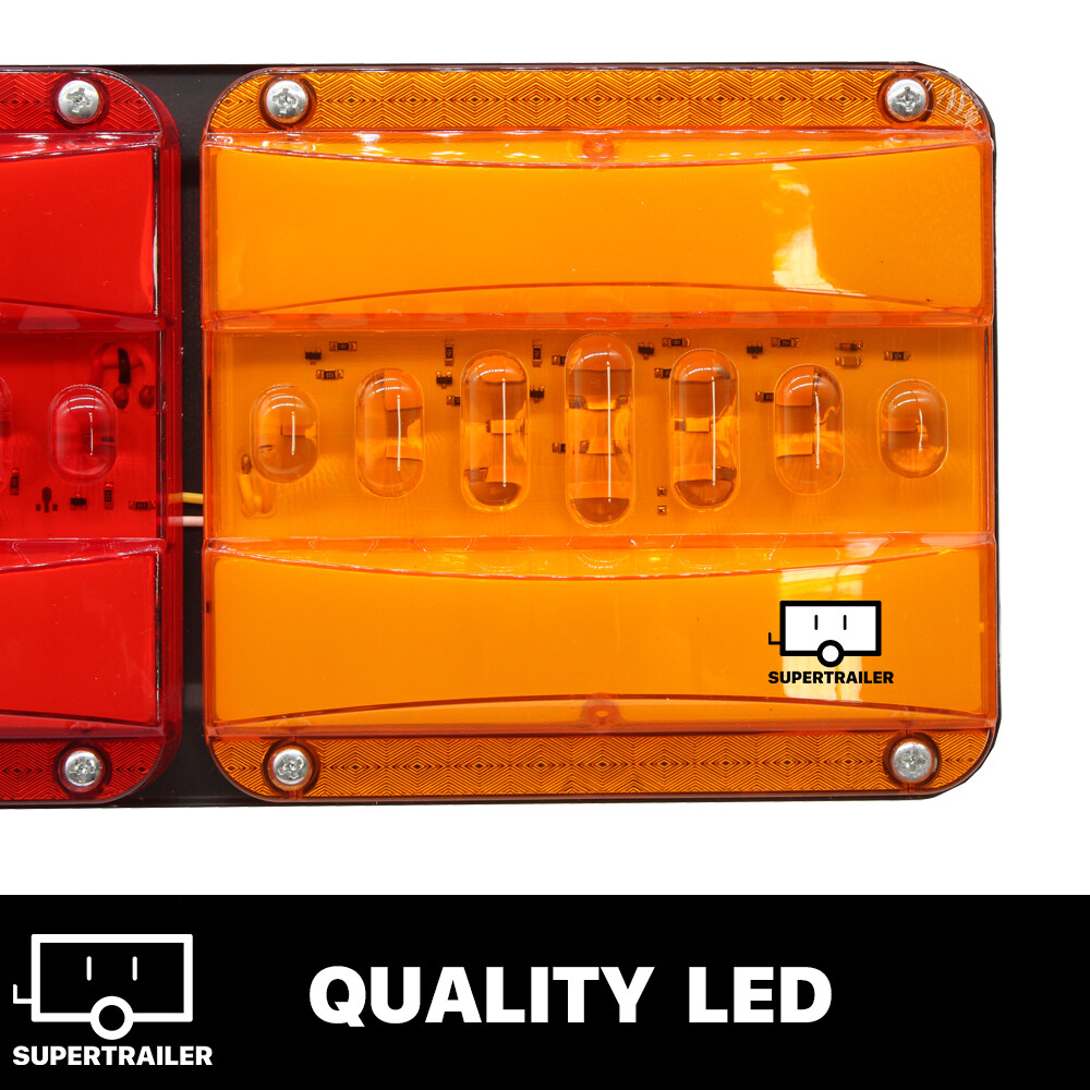 2X LED Tail Lights Trailer Ute Caravan Truck Stop Indicator rear LAMP ...