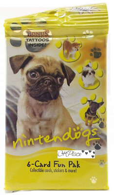 Nintendogs Unopened Pack 6 Cards Per Pack | eBay